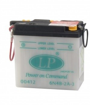 Akumulator LANDPORT 6N4B-2A 6V 4Ah - Części Elektryka i oświetlenie ...