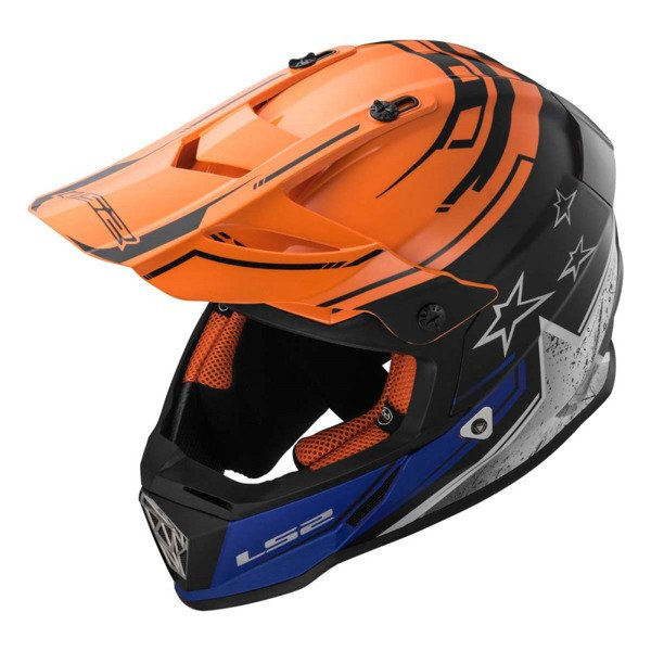 Kask LS2 FAST core black/orange - Odzież - Enduro24.pl