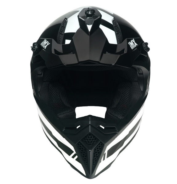 Kask iMX FMX-02 czarno biały - Odzież - Enduro24.pl